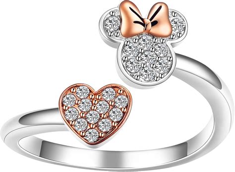 Amazon Essentials Disney Two Tone 14kt Gold Flash Plated