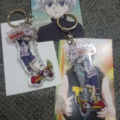 Gantungan Killua Skyboard Key Chain Ganci Hunter X Hunter Keychain