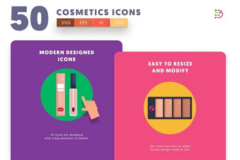 Cosmetics Icons MasterBundles