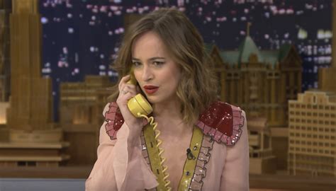 Watch Jimmy Fallon And Dakota Johnson Play ‘the Acting Game