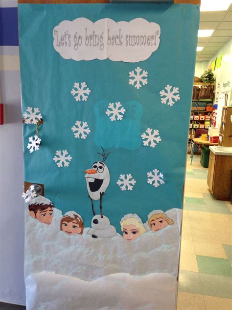 Snow Ideas For Classroom Door At Lucy Darrell Blog