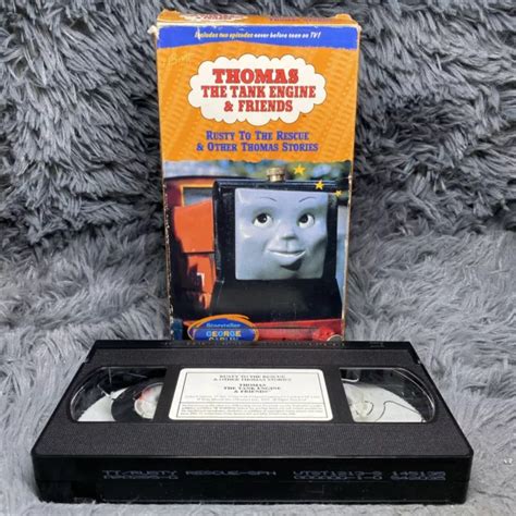 Rusty To The Rescue Thomas The Tank Engine Friends Vhs Tape 1997 Train Rare £23 28 Picclick Uk