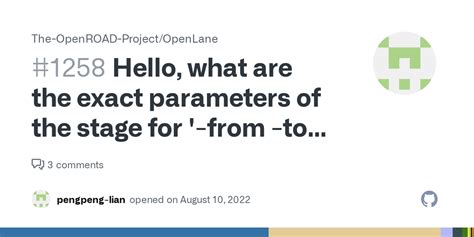 Hello What Are The Exact Parameters Of The Stage For From To I Am Looking Forward To Your