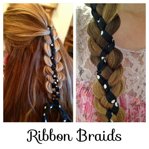 How To Braid Ribbons In Your Hair At Katina Woods Blog