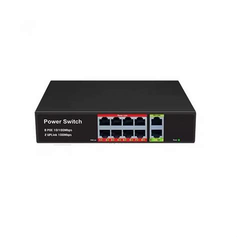 8ch Poe Switch Full Giga With 2 Uplink Unmanaged Switches At ₹ 2200