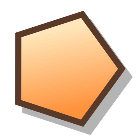 Draw Polygon Icon Gartoon Redux Action Iconpack Gartoon Team