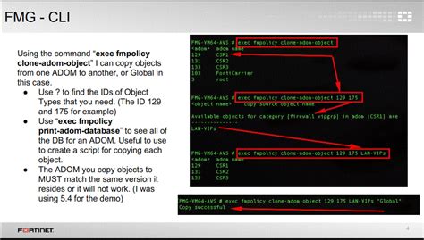 Import Objects Into Global Database Global Adom Fortinet Community