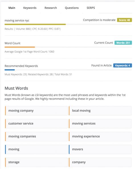 Content Assistant Tutorial Keysearch