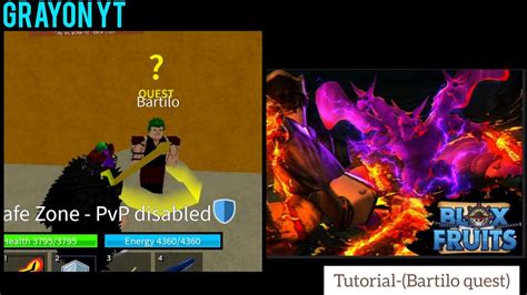 Robloxblok Fruits Tutorial How To Do The Bartilo Quest Ep1roblox Contentcreator Bloxfruits