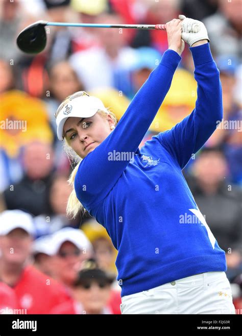 St Leon Rot Germany 20th Sep 2015 English Golfer Charley Hull Of