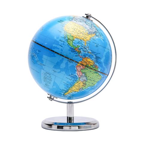 Buy Topglobe 14cm World Globe Political Mini Globe Educationalgeographicmodern Desktop