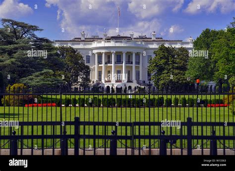 The White House In Washington Dc Is The Home And Residence Of The