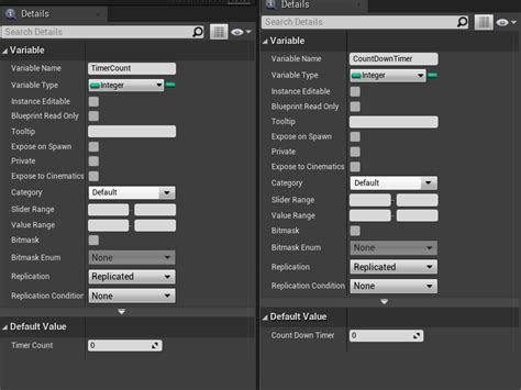 Variable Replication Problem Runrealengine