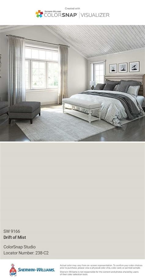 Sw 9166 Drift Of Mist Bedroom Decor