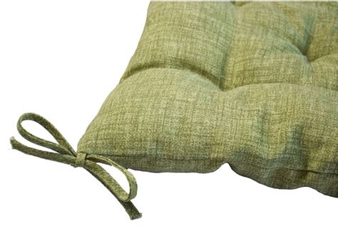 Подушка для стільця Прованс Tophit 40х40 см Зелена 28866 купити онлайн на Rozetka