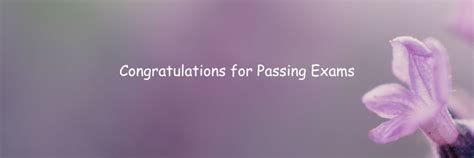 Congratulations For Passing Exam Blessmsg