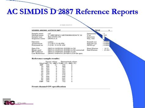 Simdis Course Ac Analytical Controls January 2001