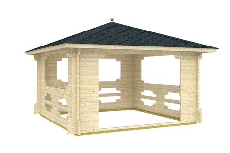 Holz Blech Pavillon Lichenroth