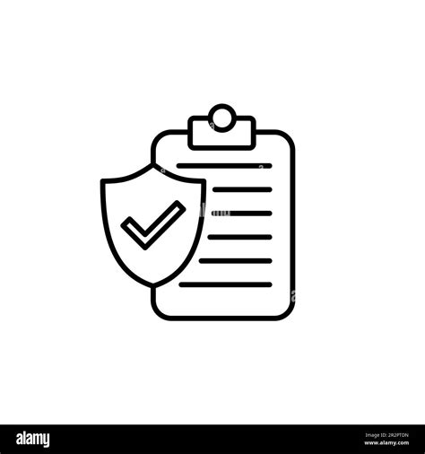 Insurance Icon Vector Insurance Symbol Vector Stock Vector Image And Art Alamy