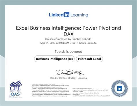 Certificate Of Completion Emebet Kebede