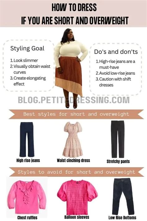 Best Style Dress For Short Fat Woman