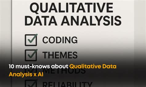10 Must Knows About Qualitative Data Analysis X Ai Flowres Blog Flowres