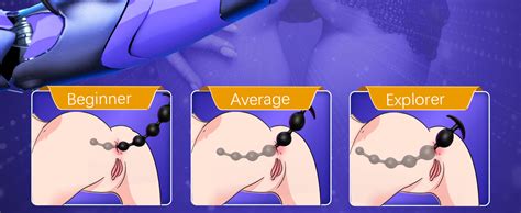 Large Anal Beads Anal Sex Toy 6 Gradient Size For Depth