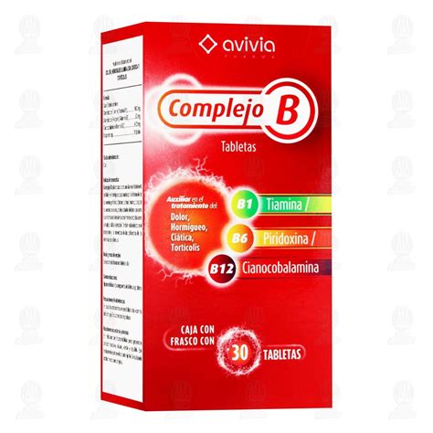 Complejo B 30 Tabletas