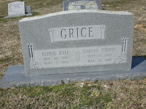 Clovis Kyle Grice 1910 1950 Memorial Find A Grave