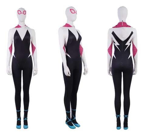 Traje De Homem Aranha Homem Aranha Gwen Stacy Adulto Cuotas Sin Interés