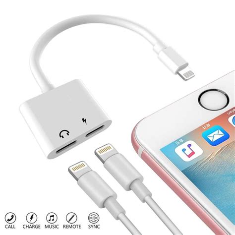 2 In 1 Lighting Splitter Adapter Compatible With Kinaun किनौं