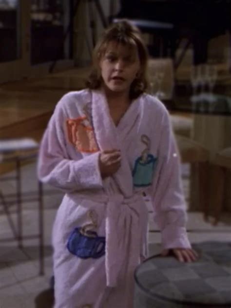Frasier S3 Jane Leeves Printed Bathrobe Stardom Jackets