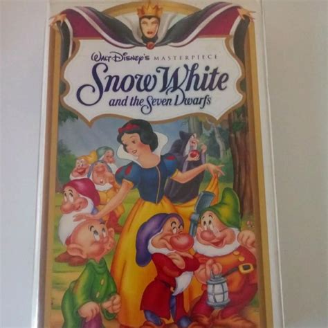 Disney Other Vhs Snow White And 7 Dwarfs Black Diamond Poshmark