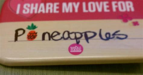 I Share My Love For Pineapples Imgur