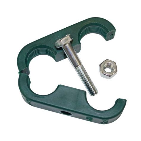 Stauff Clamp Twin 12in Polypropylene Pack Of 10 Sonnys