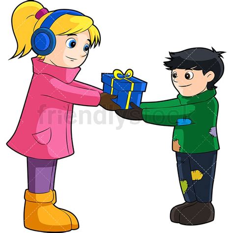 Giving To Others Clipart