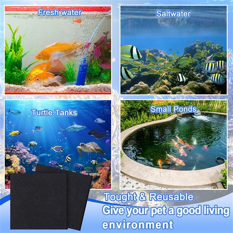 50 Ppi Aquarium Filter Sponge Open Cell Foam Sheet Grandado