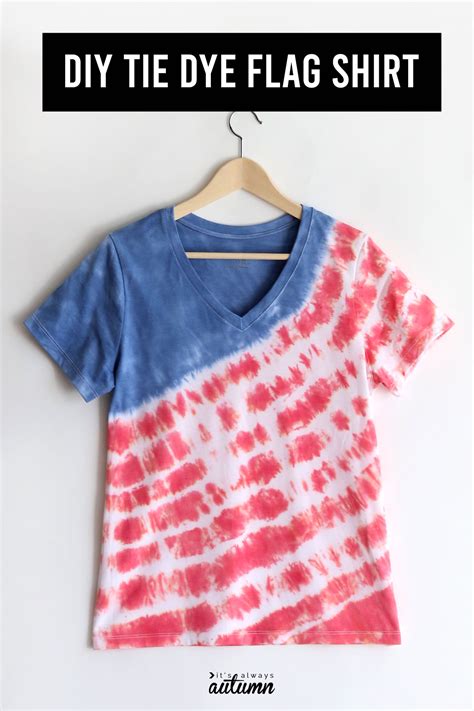 How To Tie Dye A Red White And Blue Shirt At Mikayla Fierros Blog