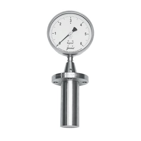 General Instruments Extended Diaphragm Seal Pressure Gauge