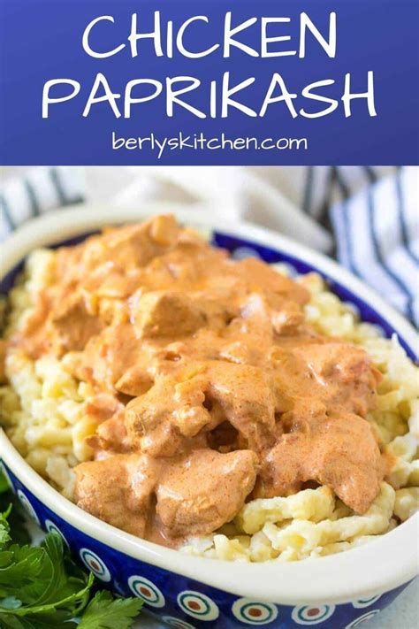Hungarian Chicken Paprikash Artofit