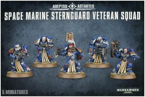 Space Marine Sternguard Veteran Squad Warhammer 40k For Sale Online Ebay