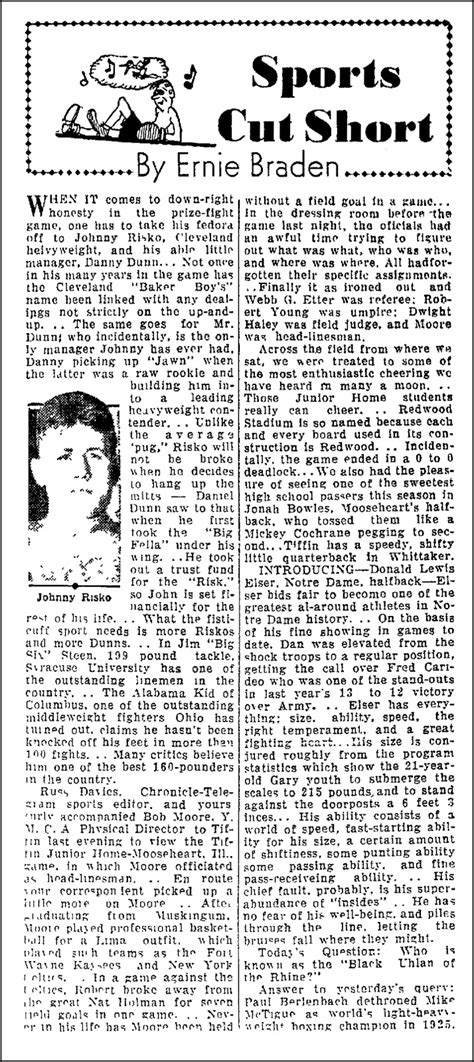 Bradys Bunch Of Lorain County Nostalgia Johnny Risko Part 1