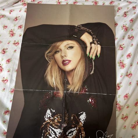 Taylor Swift Double Sided Poster Depop