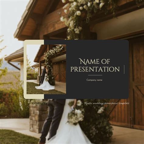 Rustic Wedding Powerpoint Template MasterBundles Rustic Wedding Powerpoint Template MasterBundles