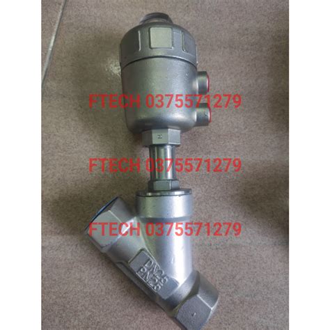 Van Xiên Chữ Y Dn25 Van Xiên Inox Dn25 Bầu Inox Ren 1 Inch 34mm Khí