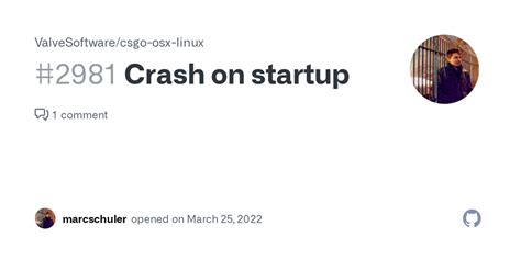 Crash On Startup · Issue 2981 · Valvesoftwarecsgo Osx Linux · Github