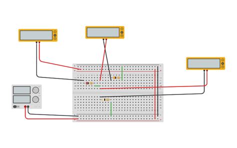 Circuit Design Ley De La Sumatoria De Nodos Tinkercad