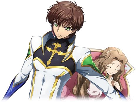 Kururugi Suzaku And Nunnally Vi Britannia Code Geass And 1 More