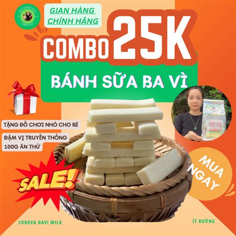 Bánh Sữa Ba Vì Đặc Biệt Nguyên Chất Vị Truyền Thống Ba Vì Con Bò Vàng