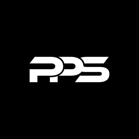 Pps Set Pps Logo P P S Design White Pps Letter Pps P P S Letter